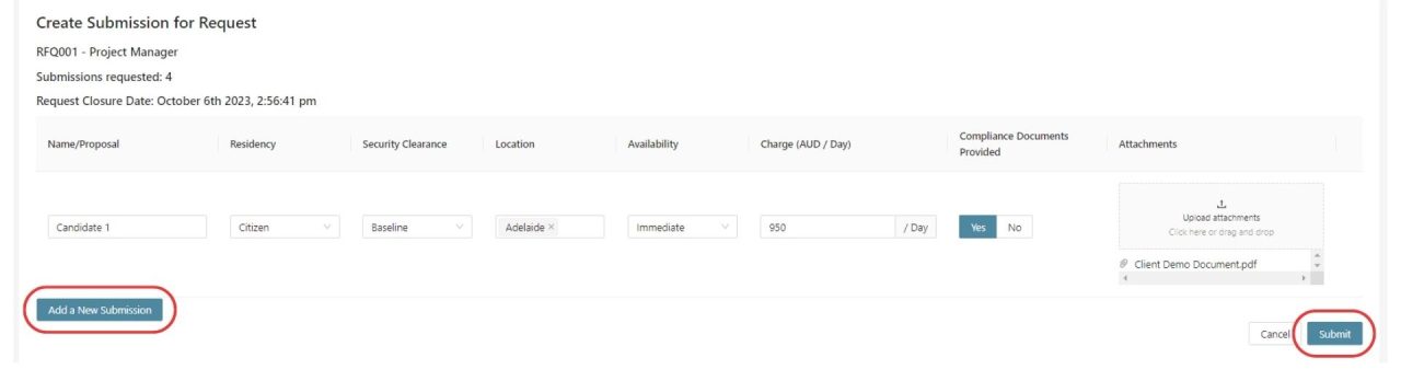 How to Create a Submission - Triber