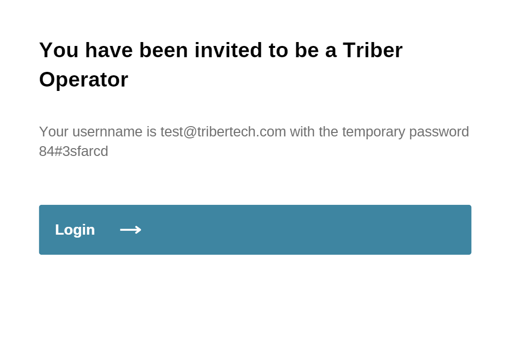Activate Your Triber Account - Triber